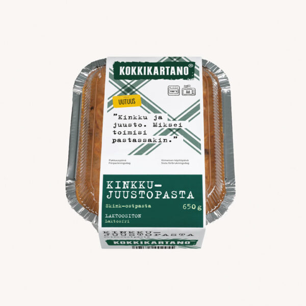 Kinkku-juustopasta - Kokkikartano.fi